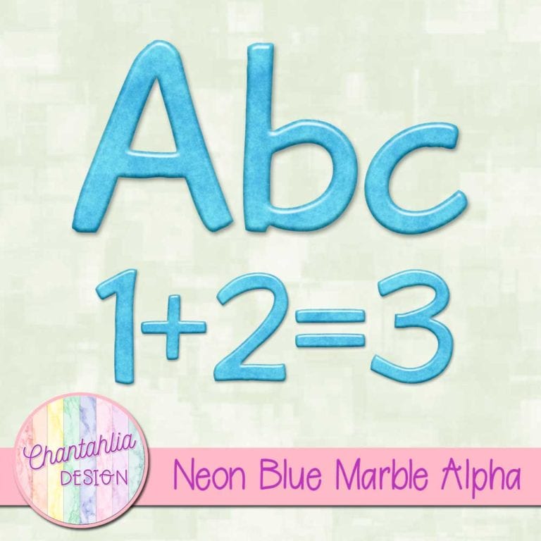 Free Alphas for Digital Scrapbooking, Bulletin Board Lettters and More