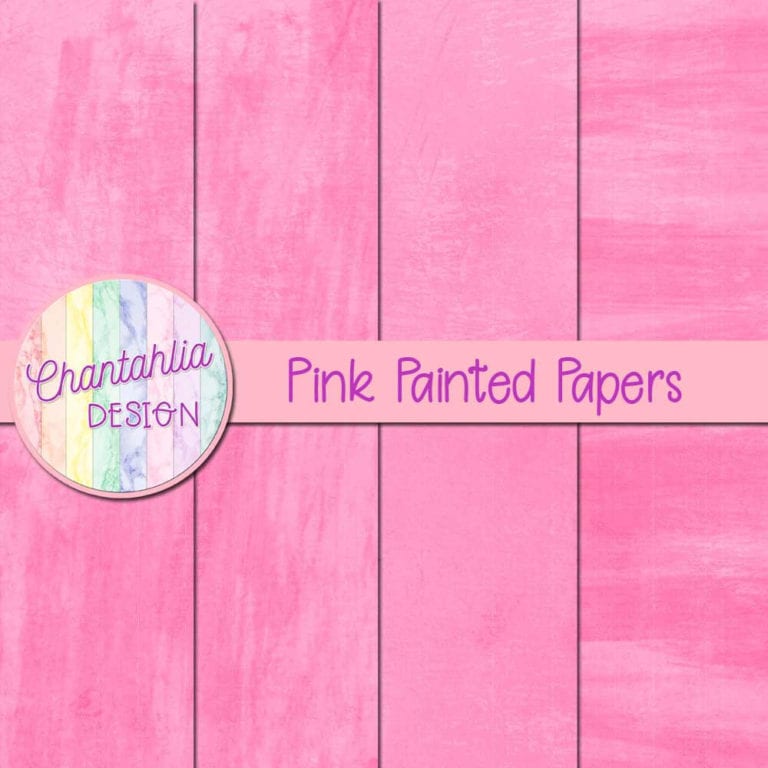 Free Digital Papers featuring Painted Pink Designs
