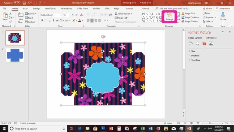 Make your own customized gift boxes for free - Chantahlia Design