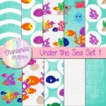 Free Under the Sea Digital Papers