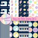 Free digital papers for digital scrapbooking, digital planning and more
