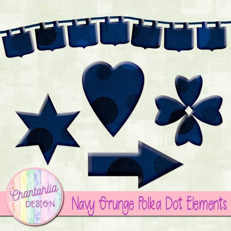 Free design elements / clip art for digital scrapbooking and other crafts