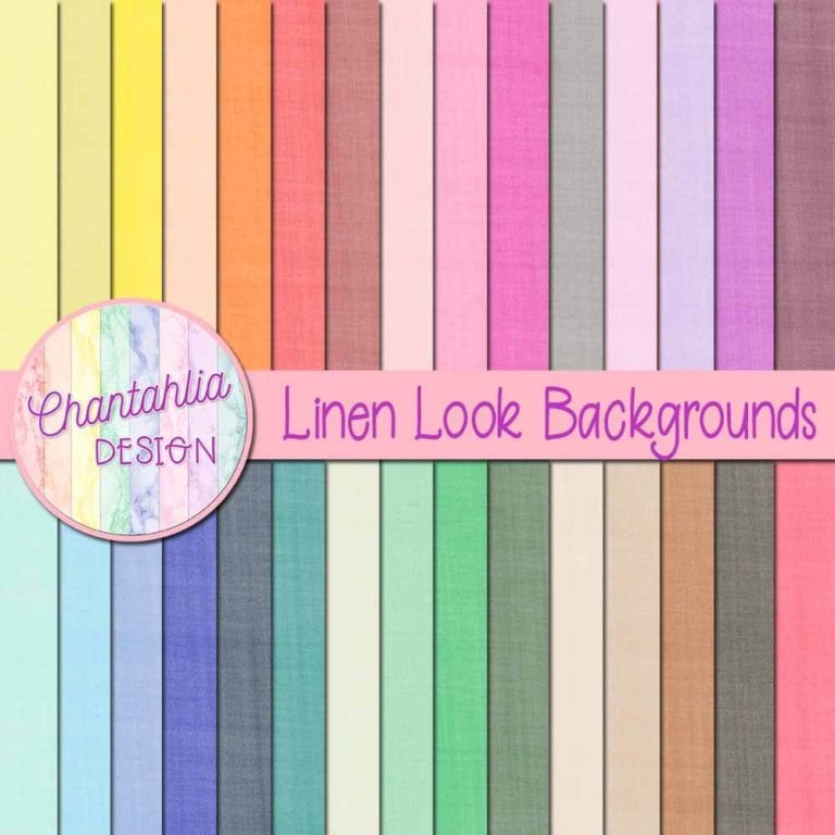 Free Digital Papers Featuring a Linen Look Design