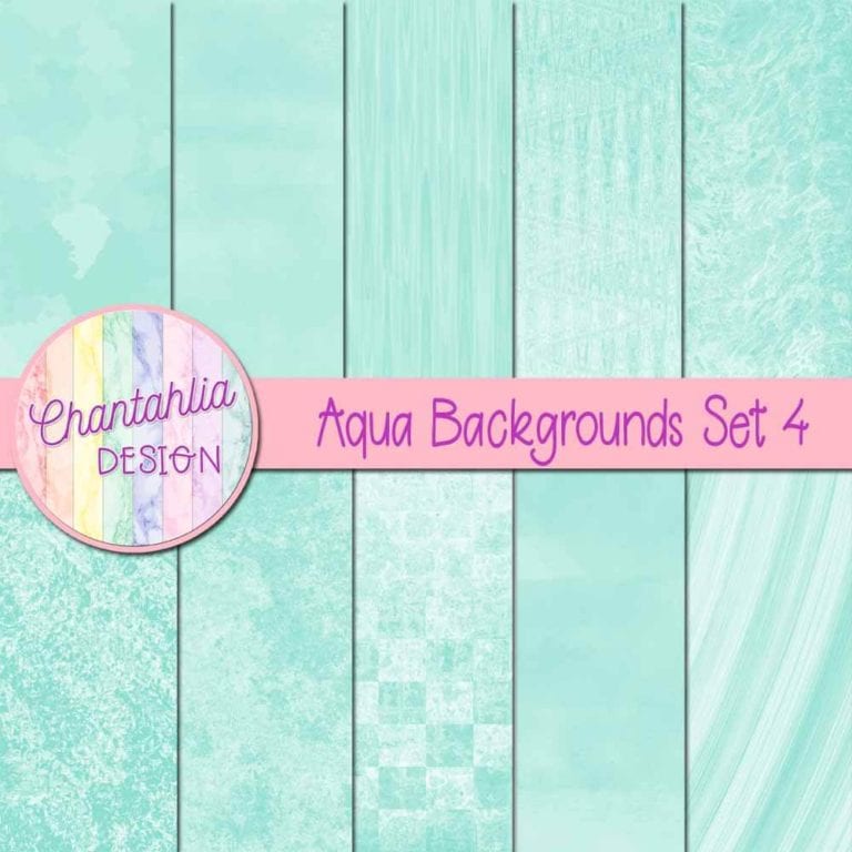 Free Digital Paper Backgrounds featuring Aqua Designs