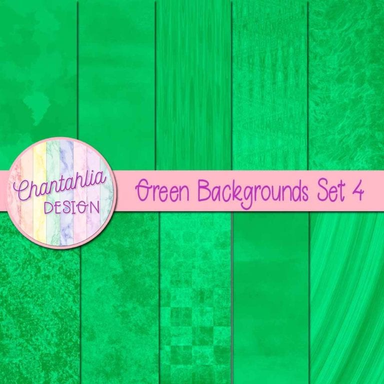 Free Digital Paper Backgrounds featuring Green Designs