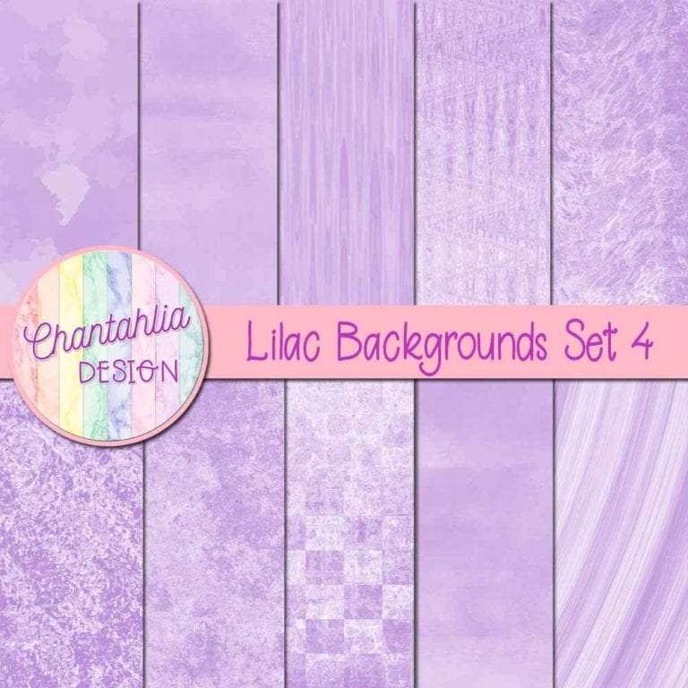 Free Digital Paper Backgrounds featuring Lilac Designs