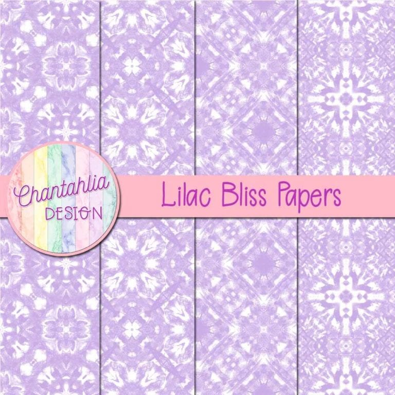 Free Digital Papers featuring Lilac Bliss Designs