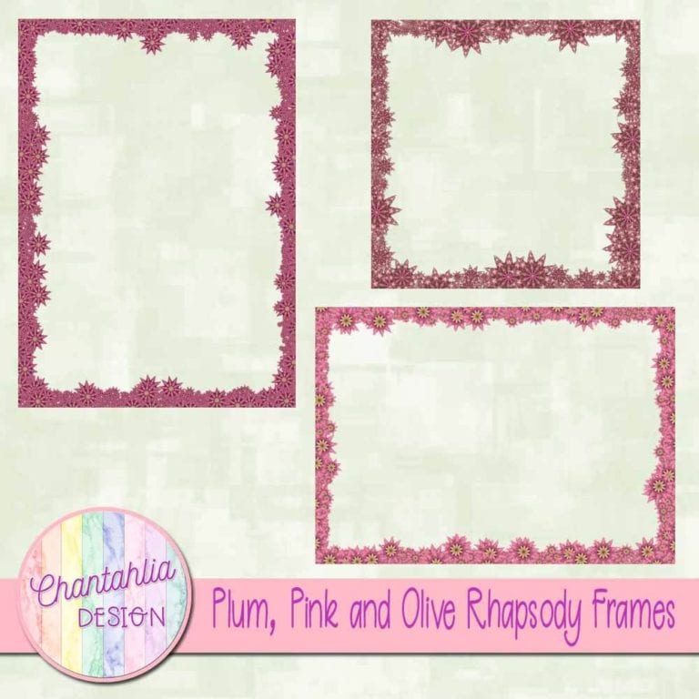 Plum, Pink and Olive Rhapsody Frames