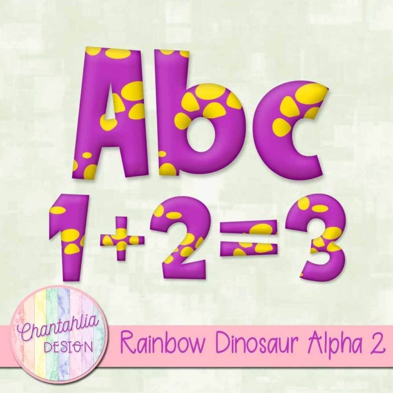 Free Rainbow Dinosaur Alpha
