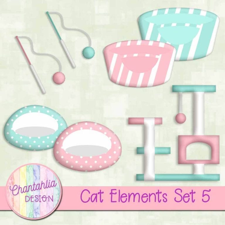 Free Cat Elements Set 5