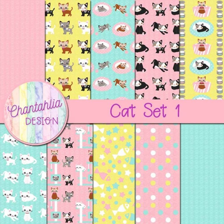 Free Cats Digital Papers