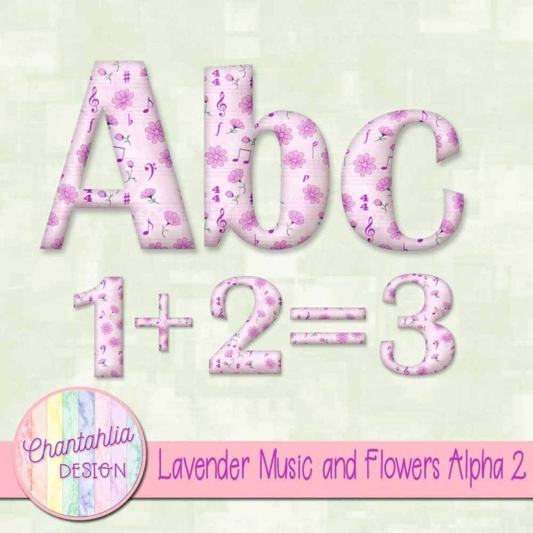 Free Alphas for Digital Scrapbooking, Bulletin Board Lettters and More