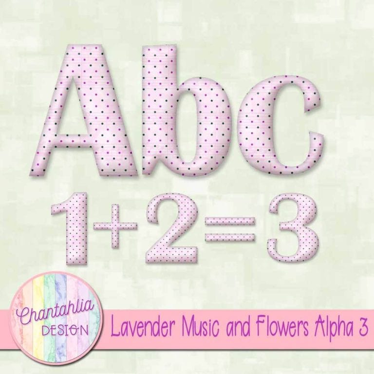 Free Alphas for Digital Scrapbooking, Bulletin Board Lettters and More