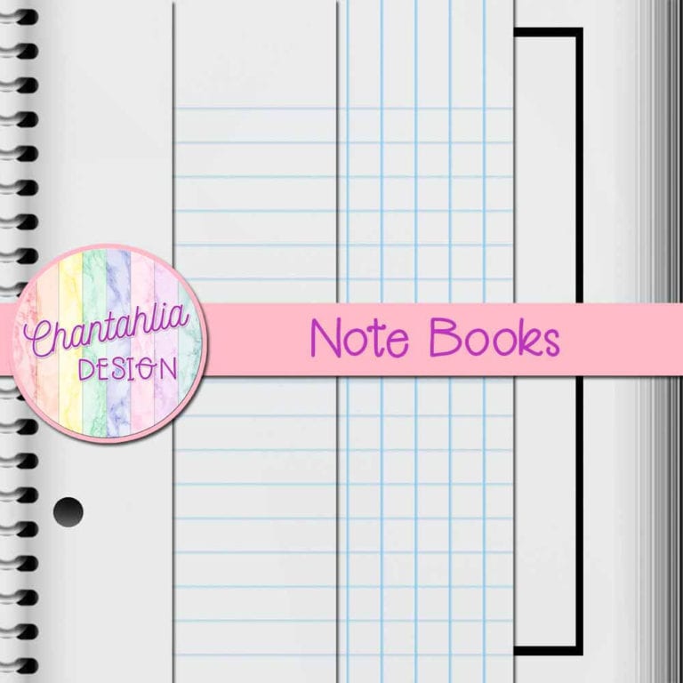 Note Books - Chantahlia Design