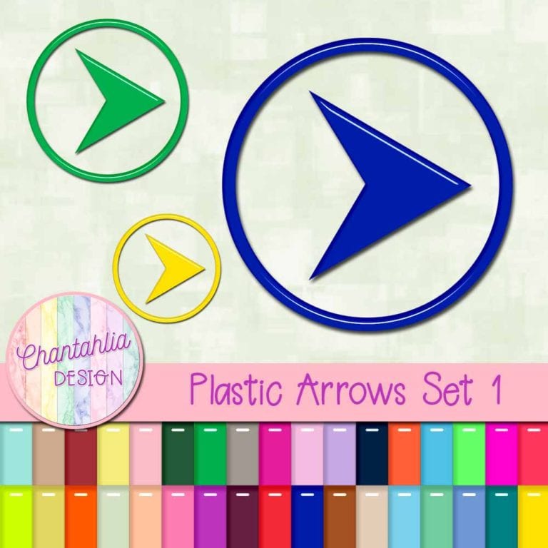 Plastic Arrows Set 1 - Chantahlia Design