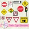 Free Traffic Sign Elements