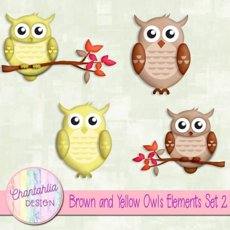 Free design elements / clip art for digital scrapbooking and other crafts