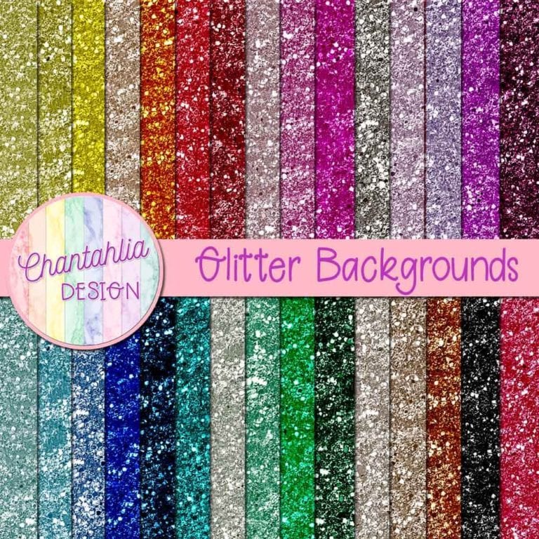 Glitter Backgrounds - Chantahlia Design