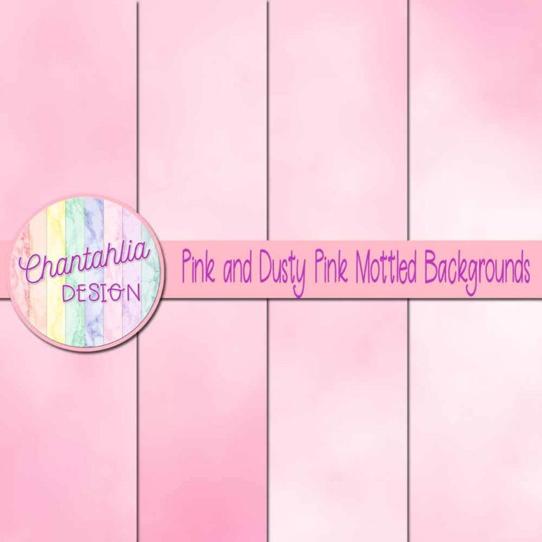 Free Pink and Dusty Free Pink Digital Paper Backgrounds with Mottled ...