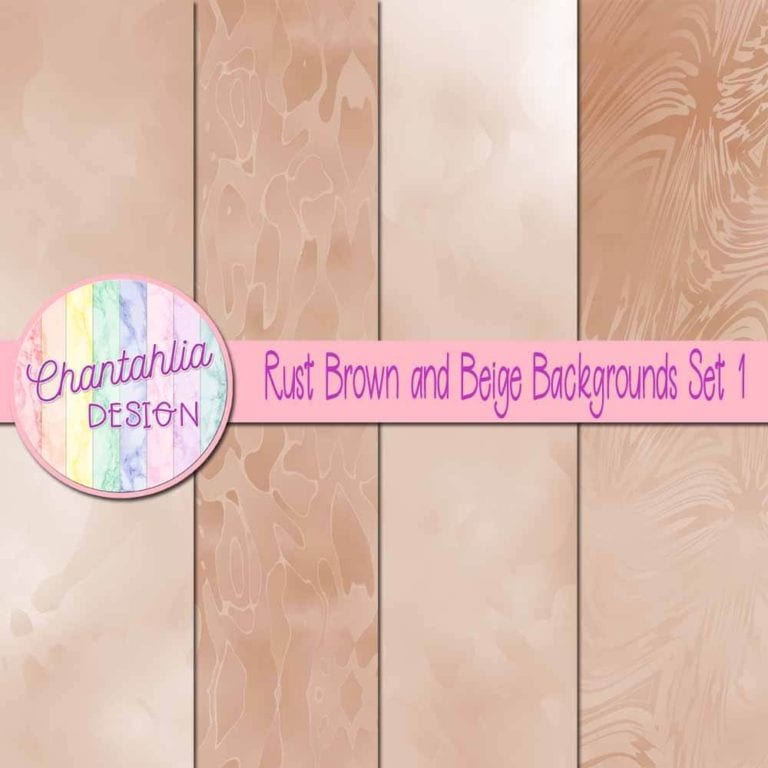 Free Rust Brown and Beige Digital Paper Backgrounds