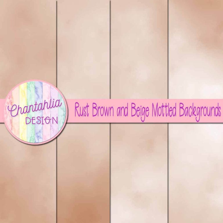 Free Rust Brown and Beige Digital Paper Backgrounds with Mottled Designs
