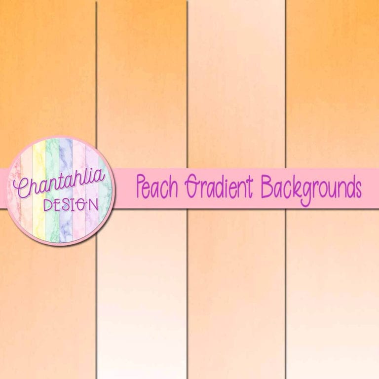 Free Digital Papers featuring Peach Gradient Designs