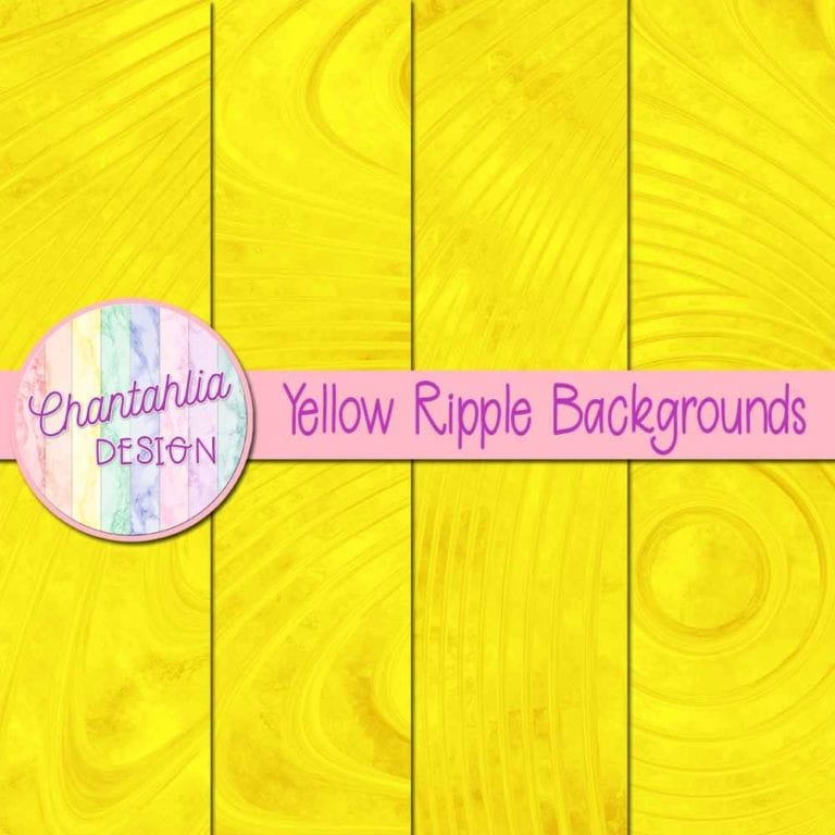 Free Digital Papers featuring Yellow Ripple Designs