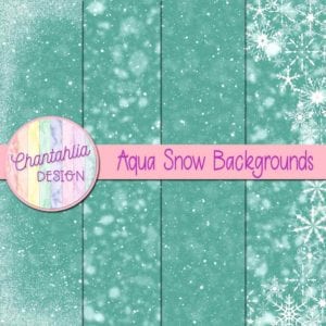Free Digital Papers featuring Aqua Snow Designs