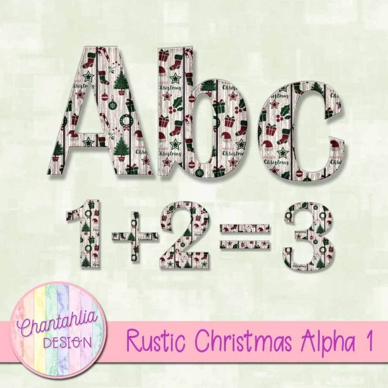 Free Rustic Christmas Alpha