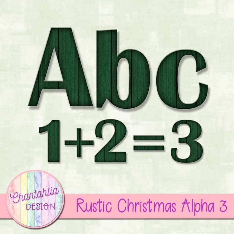 Free Rustic Christmas Alpha