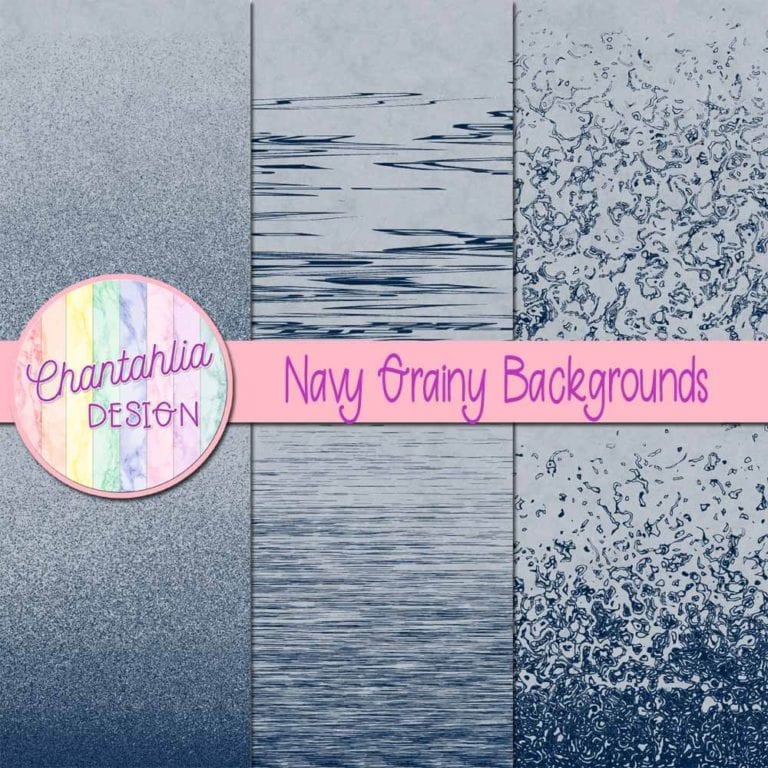 Free Digital Papers featuring Navy Grainy Designs