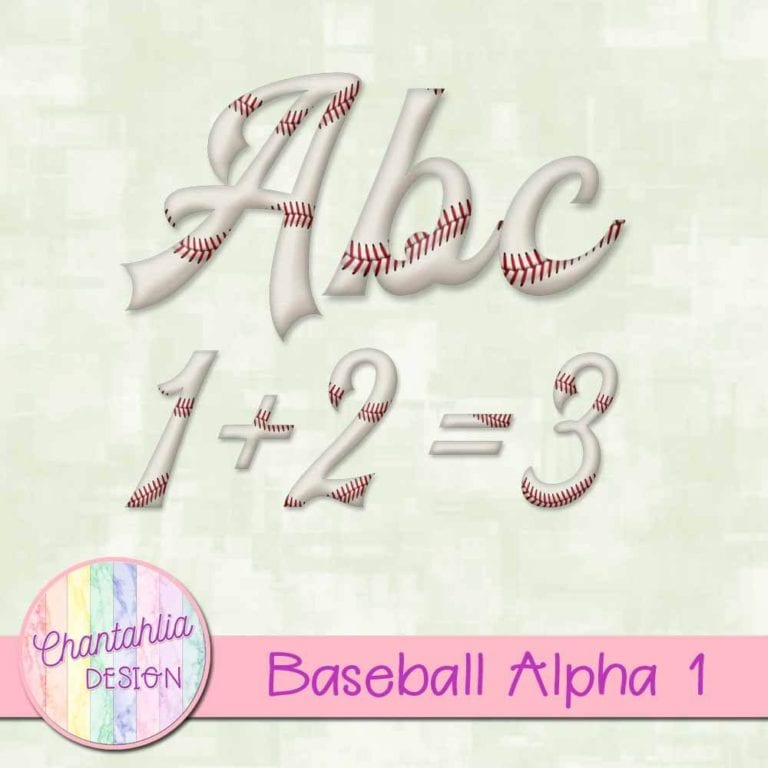 Free Alphas for Digital Scrapbooking, Bulletin Board Lettters and More