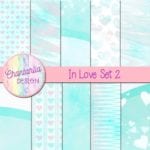 Free In Love Digital Papers