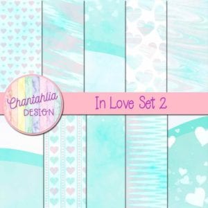 Free In Love Digital Papers