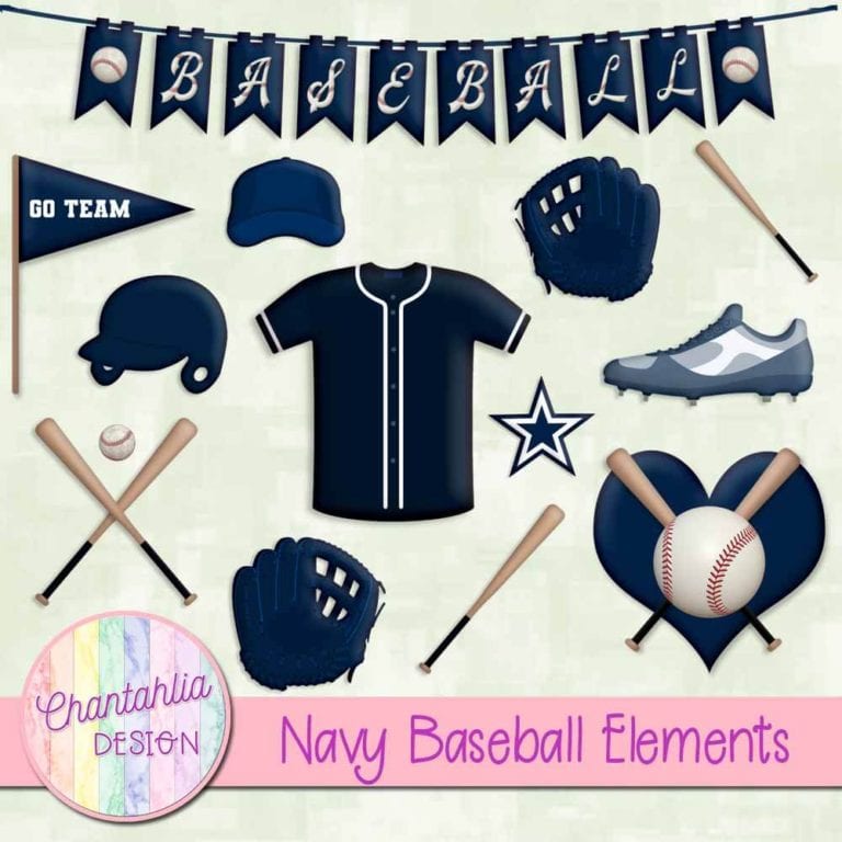 Free Navy Baseball Elements