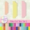 Polka Dot Tabs Set 2 - Chantahlia Design