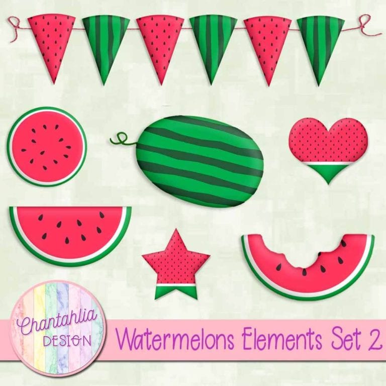 Free Watermelons Elements