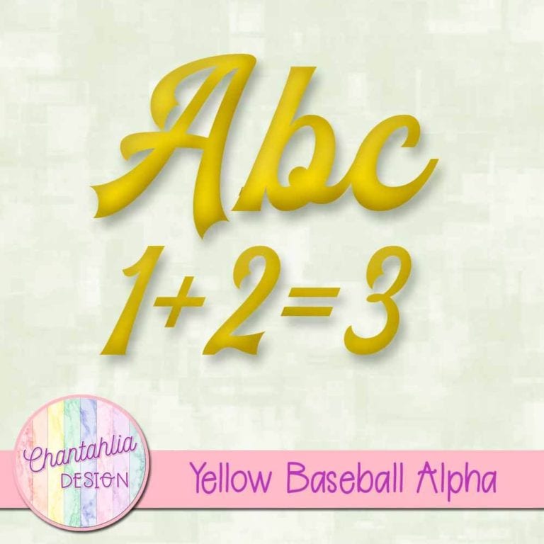 Free Yellow Baseball Alpha