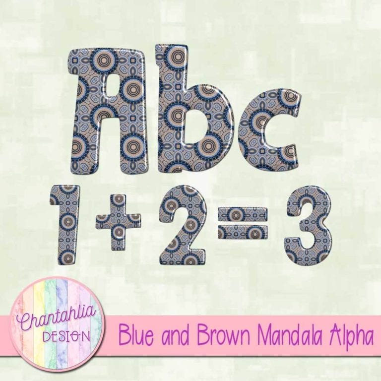 Free Alphas for Digital Scrapbooking, Bulletin Board Lettters and More