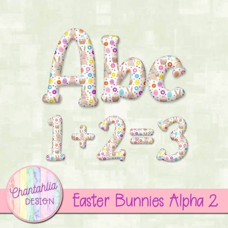 Free Easter Bunnies Alpha