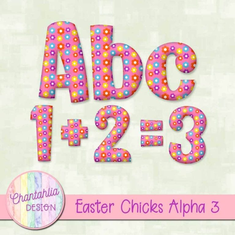 Free Easter Chicks Alpha