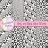 Free Grey and Black Digital Papers with Wave Designs