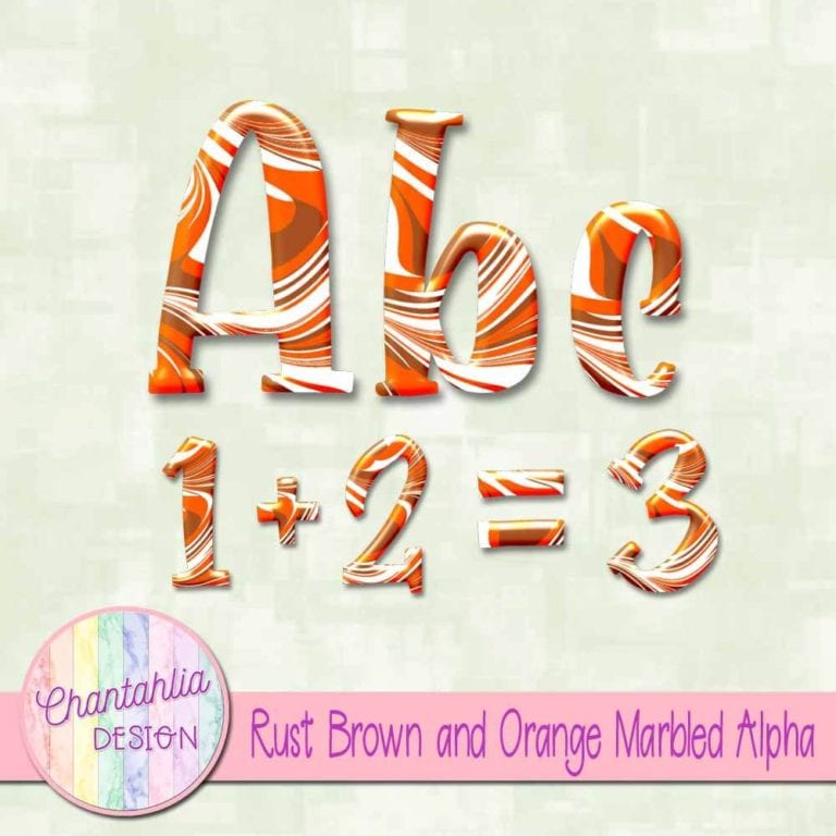 Free Alphas for Digital Scrapbooking, Bulletin Board Lettters and More