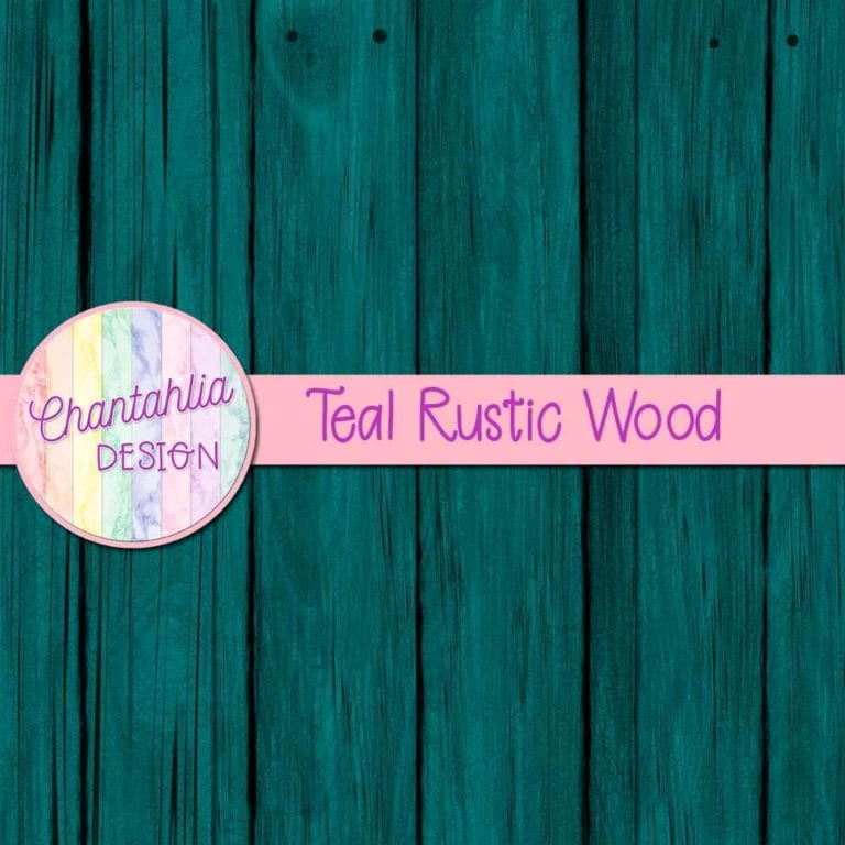 Free Digital Papers featuring Teal Rustic Wood Designs