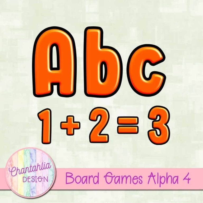 Free Alphas for Digital Scrapbooking, Bulletin Board Lettters and More