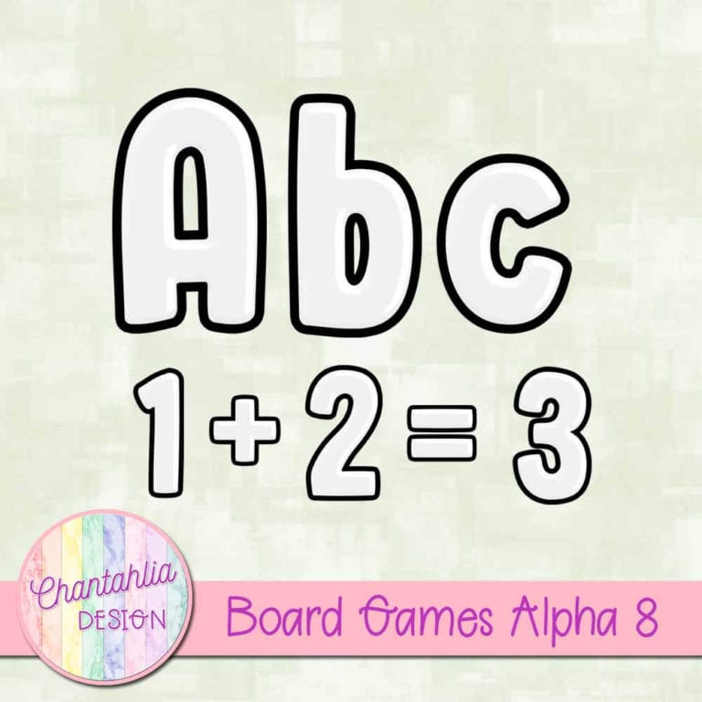 Free Alphas for Digital Scrapbooking, Bulletin Board Lettters and More