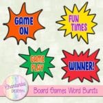 Free design elements / clip art for digital scrapbooking and other crafts