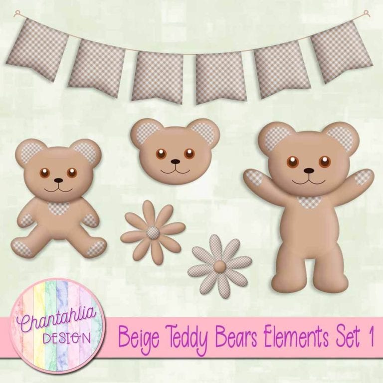 Free design elements / clip art for digital scrapbooking and other crafts