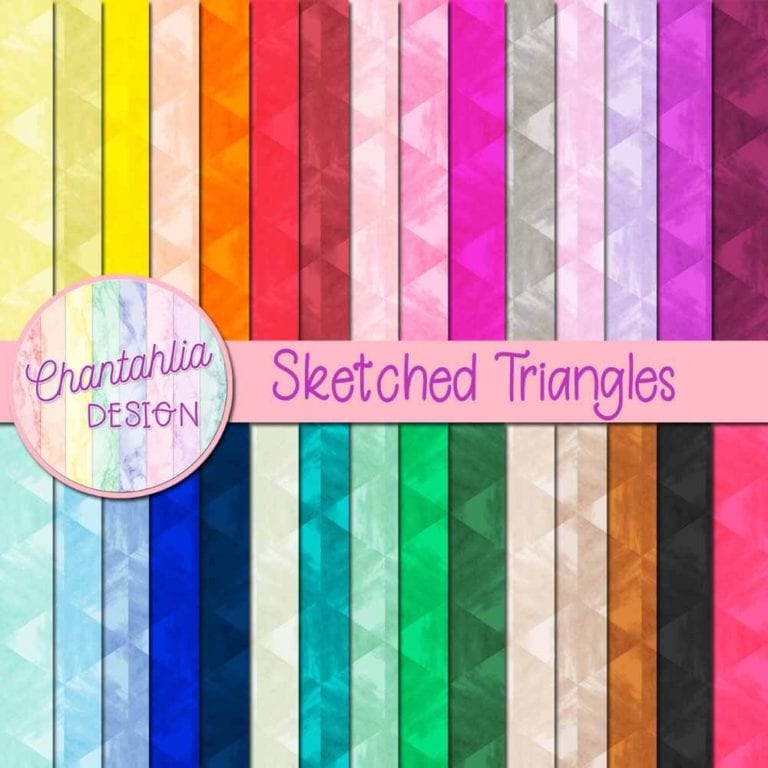 Sketched Triangles - Chantahlia Design