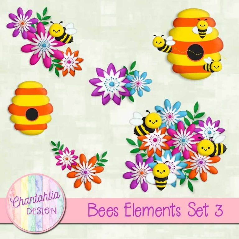 Free design elements / clip art for digital scrapbooking and other crafts